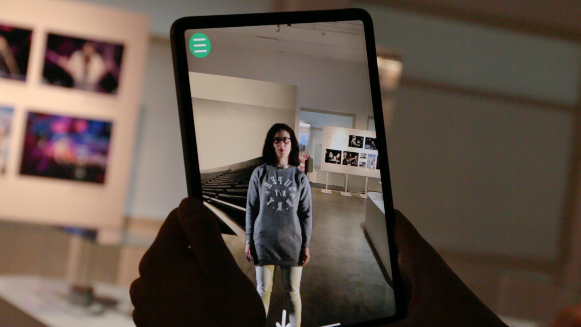 Urheilumuseo herättää näyttelyn eloon lisätyn todellisuuden (AR) avulla